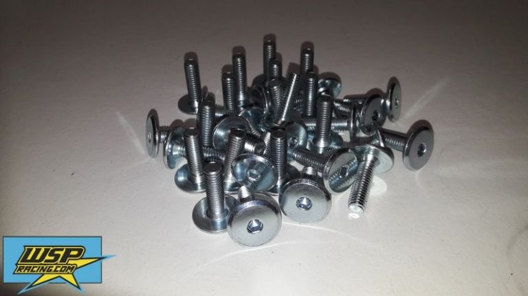 BOLT M6 FLAT IMBUS#4 (50 pieces) – WSP Racing